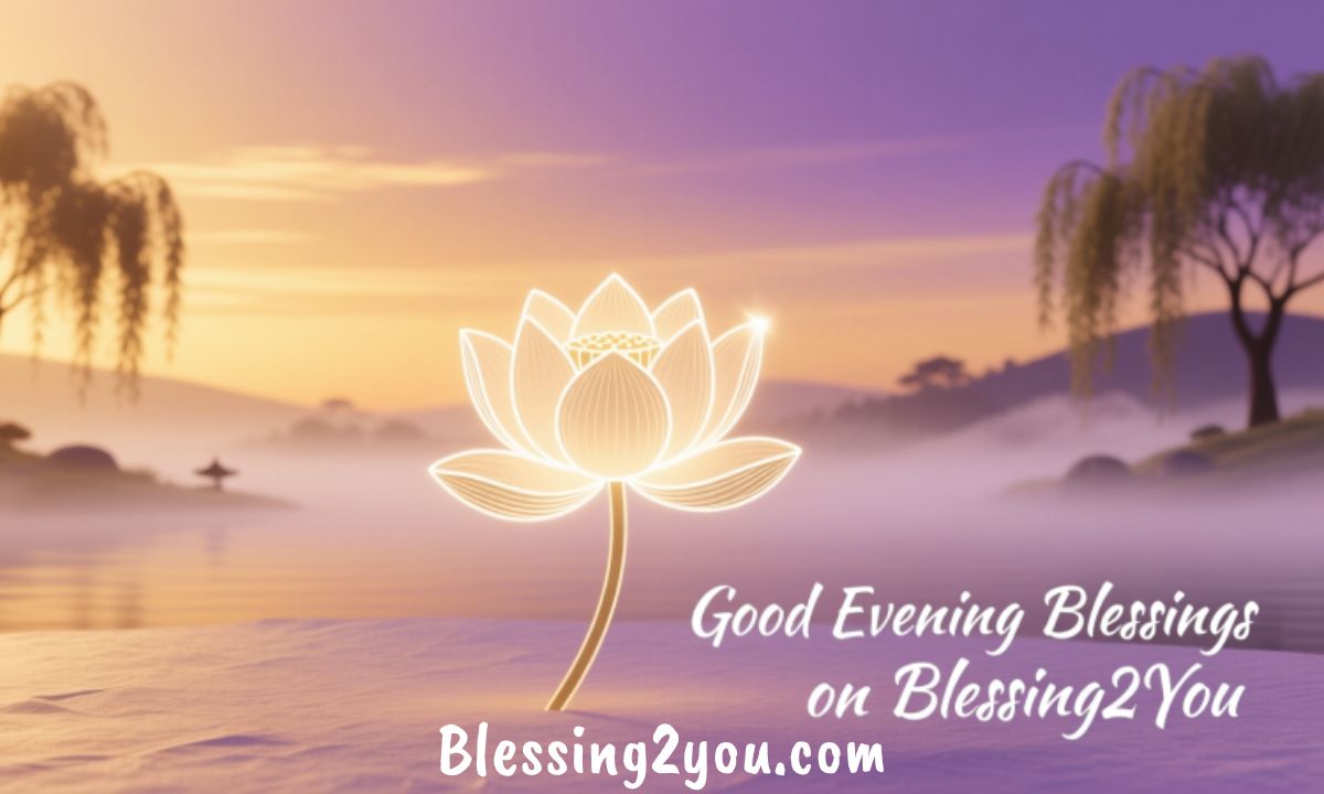 133 Beautiful Good Evening Blessings Images and Quotes