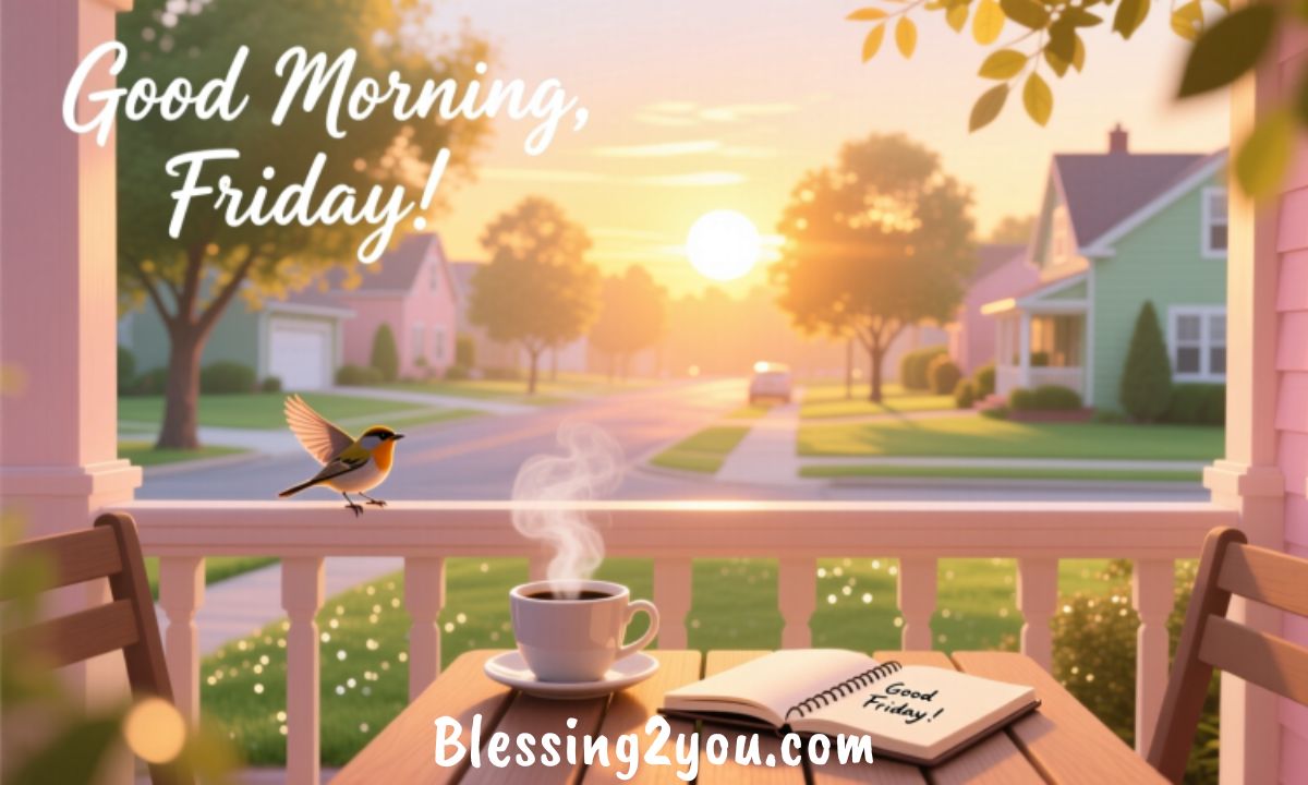119+ Good Morning Friday Blessings Images to Inspire You