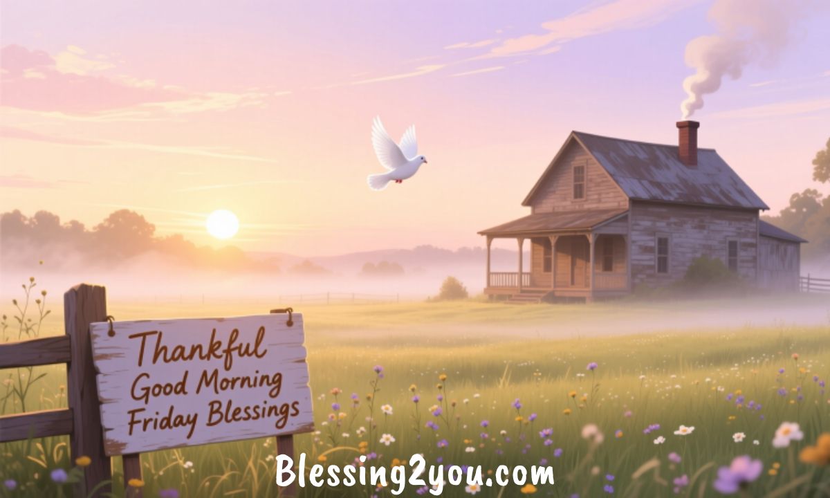 119+ Good Morning Friday Blessings Images to Inspire You